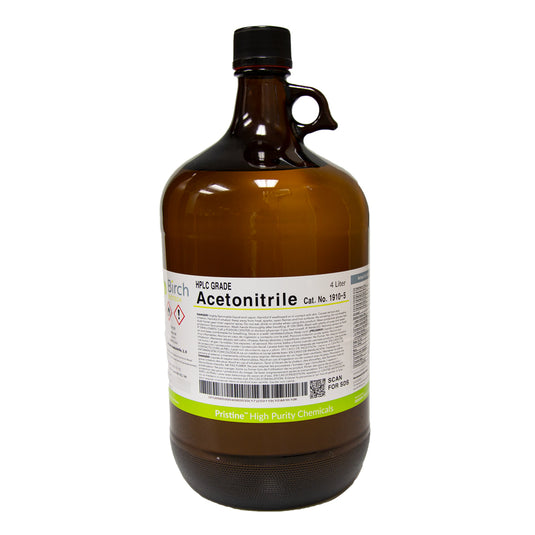 PRISTINE® Acetonitrile, HPLC Grade – Birch Biotech