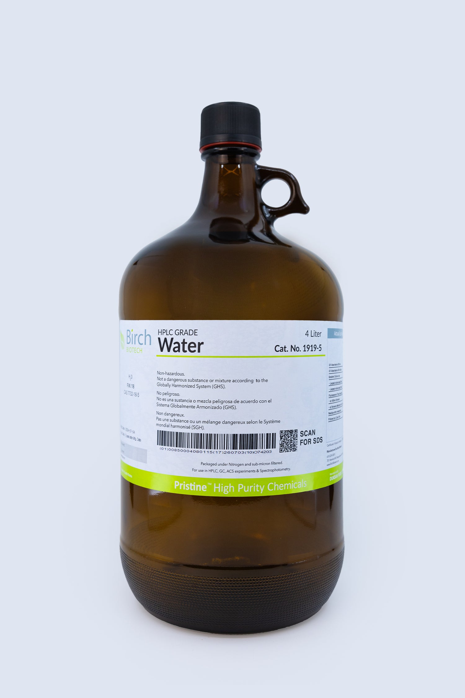 HPLC Solvents, Chromatography Lab Chemicals – Birch Biotech